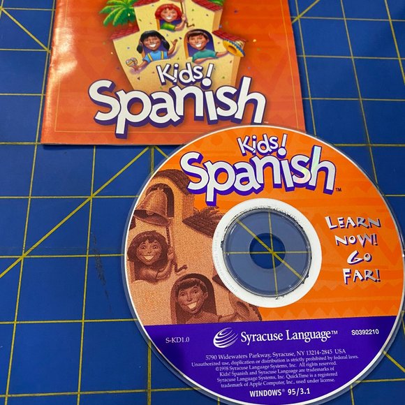 Syracuse Language | Toys | Kids Spanish Cdrom | Poshmark